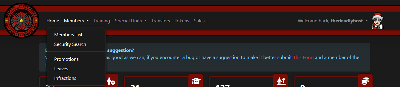 Using Security Search - Interpol Habbo
