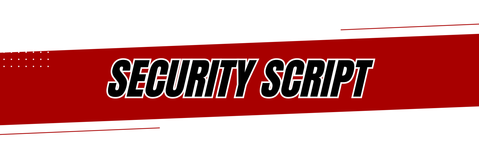 Security Training Script - Interpol Habbo